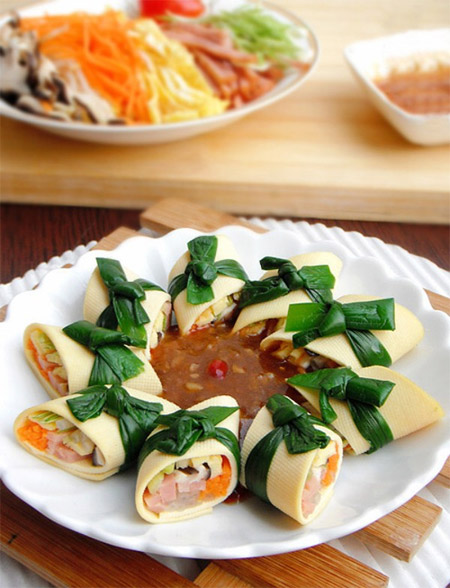 Cách làm món nem chay ngon ~ Batbenh.com