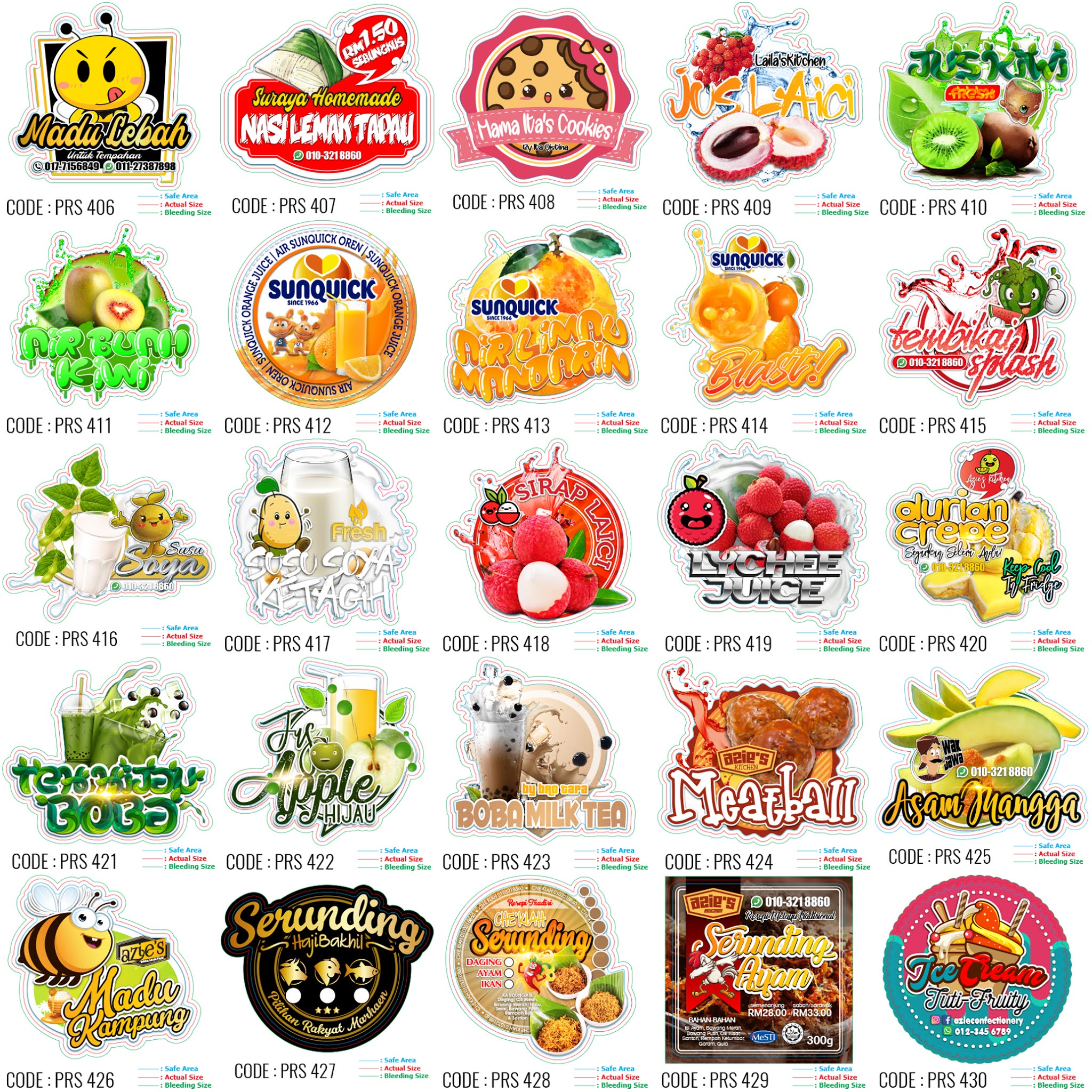 StickeRay: Design Sticker produk