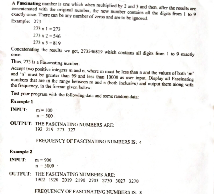 Isc Computer Science Practical Solved Questions Isc Computer Practical 2021 Question 1