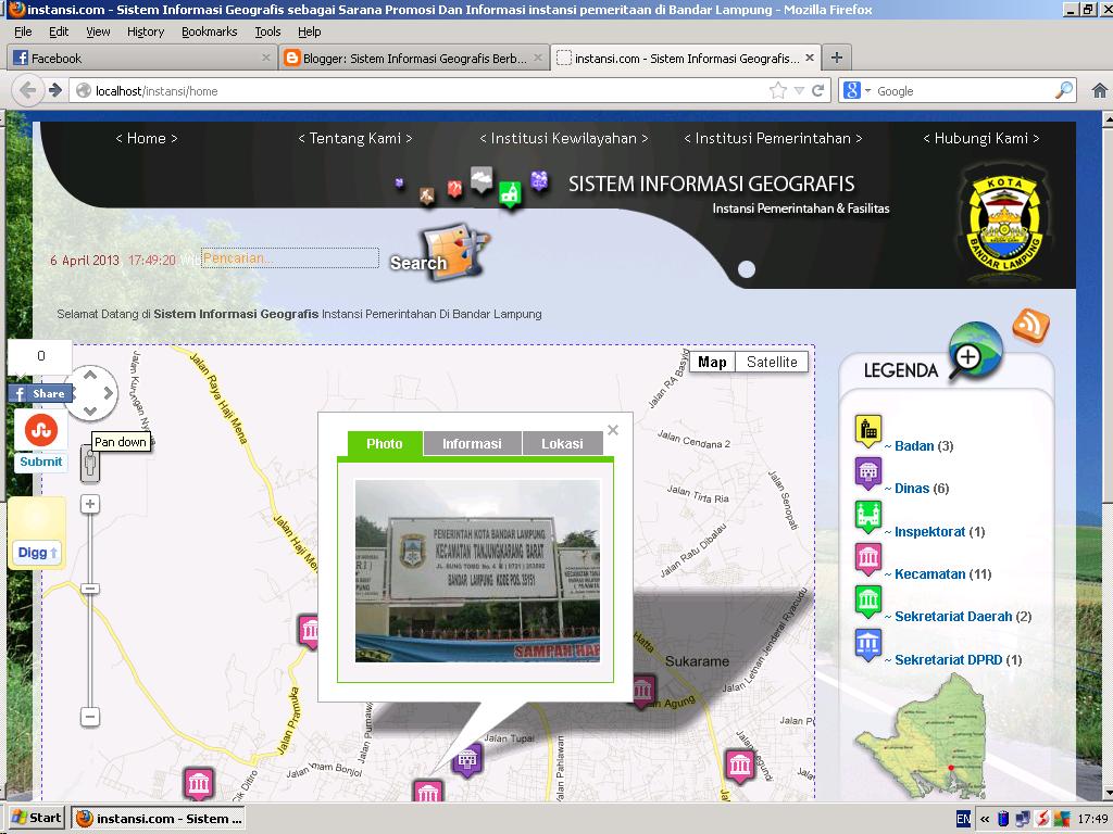 APLIKASI Sistem Informasi Geografis Berbasis Web - Sistem Informasi Geografis Berbasis Web