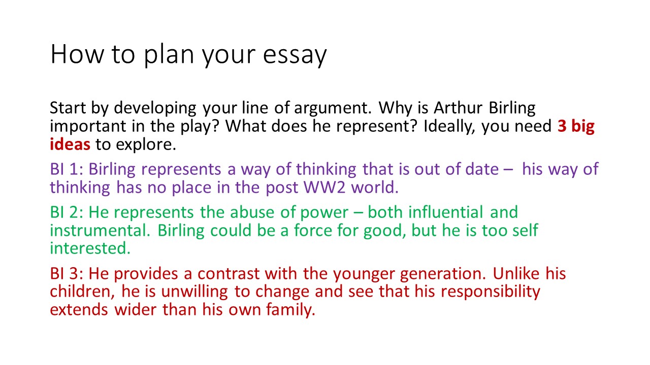 Mrs B's GCSE English Blog: How To Structure A Response to An Inspector ...