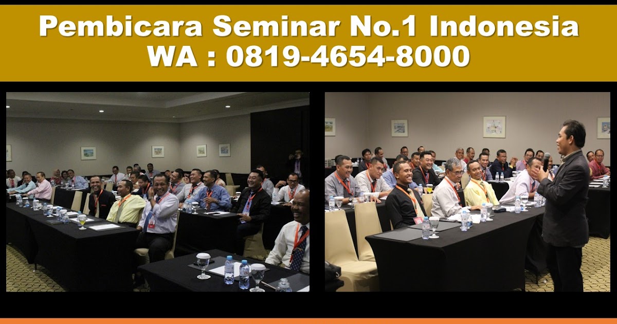 PEMBICARA SEMINAR INDONESIA (NO.1) TERBAIK | Spiritual Motivation Training
