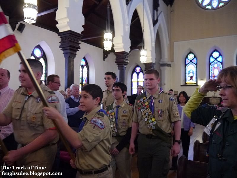 Kevin's Eagle Scout Court of Honor | The Track of Time