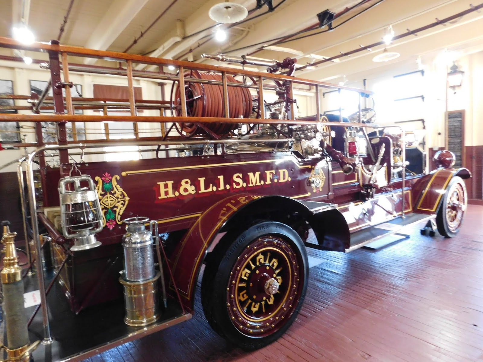 Visiting the Fire Museum