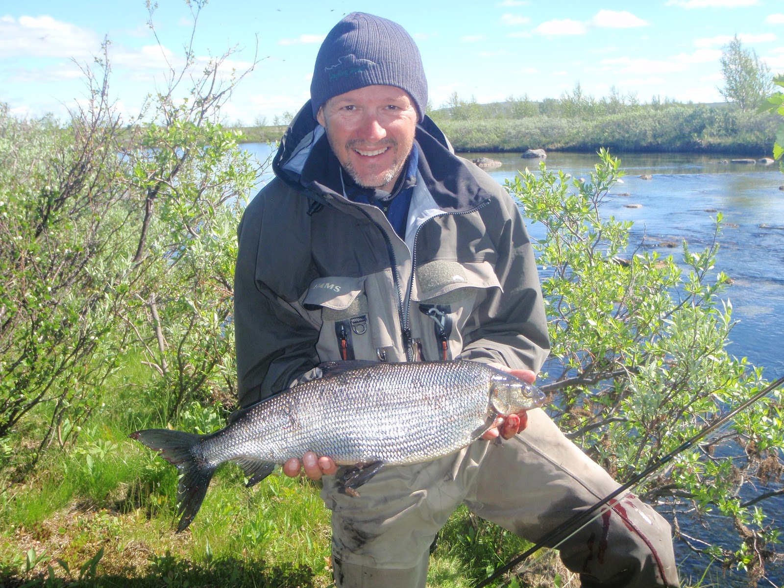 Fly fishing in Finland