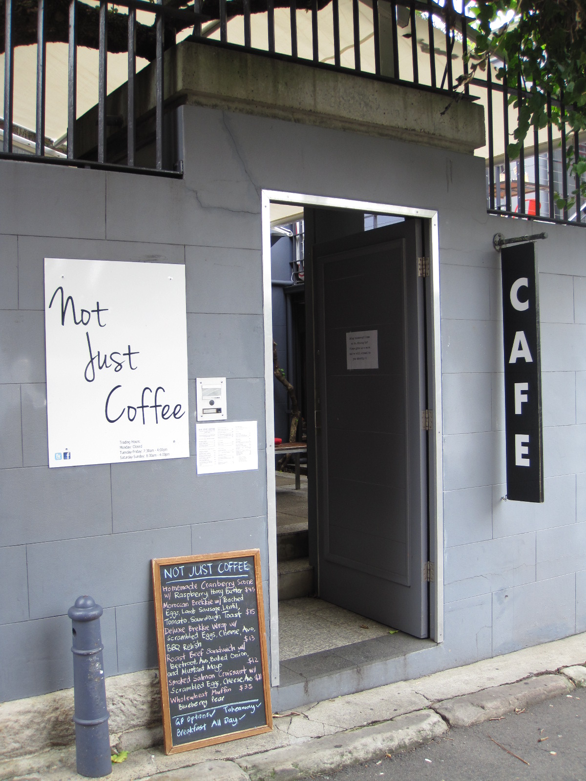 :: GourmetOrange ::: Not Just Coffee @ Paddington