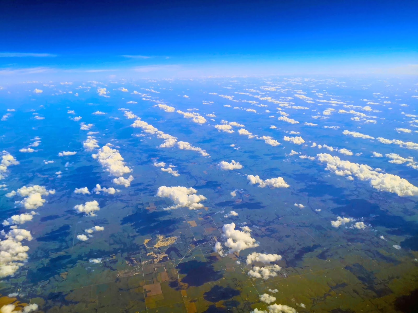 United States Travel 13-Flying over the United States for 8 hours