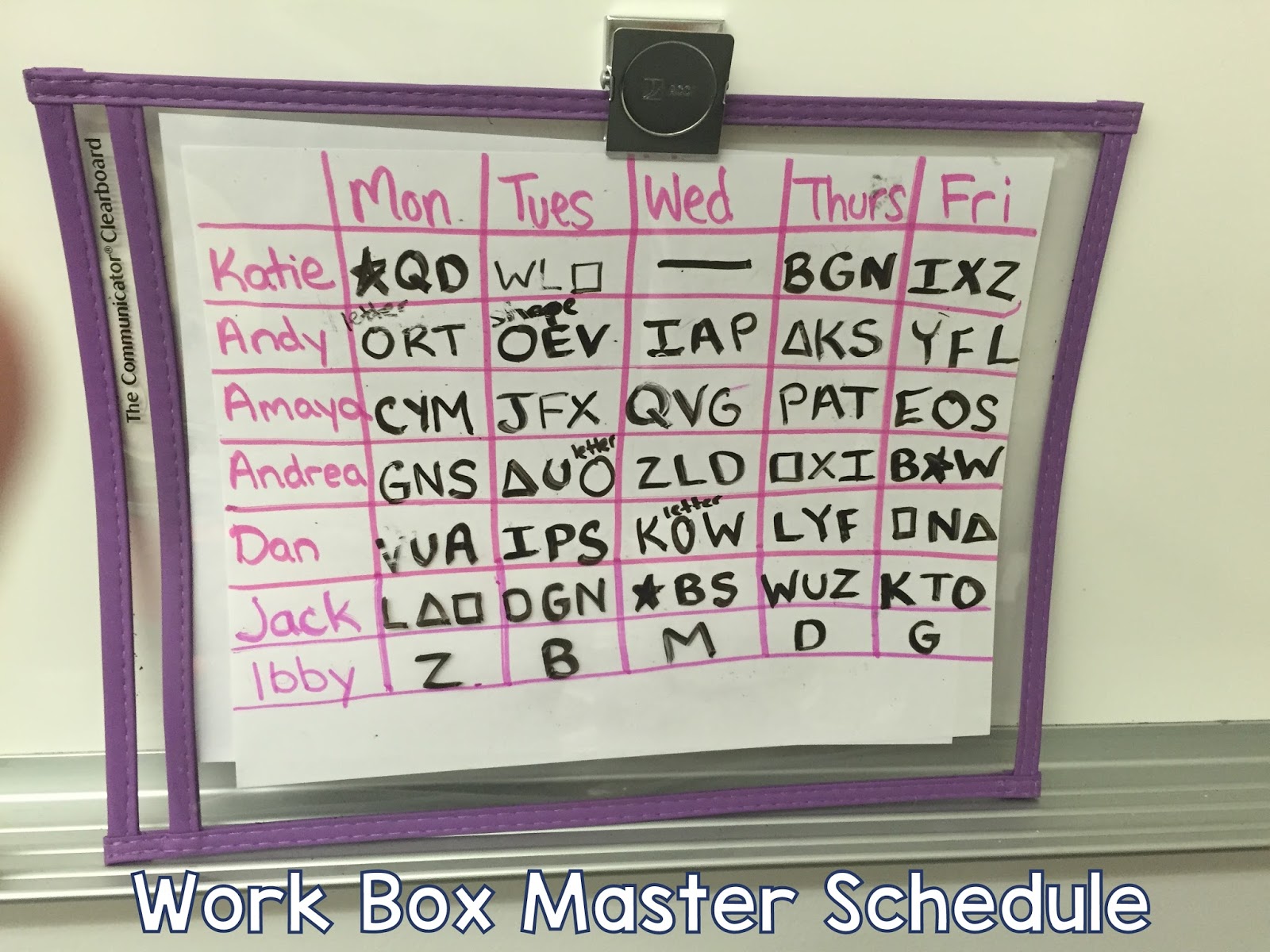 How to Set Up an Independent Work Box Station - Breezy Special Ed