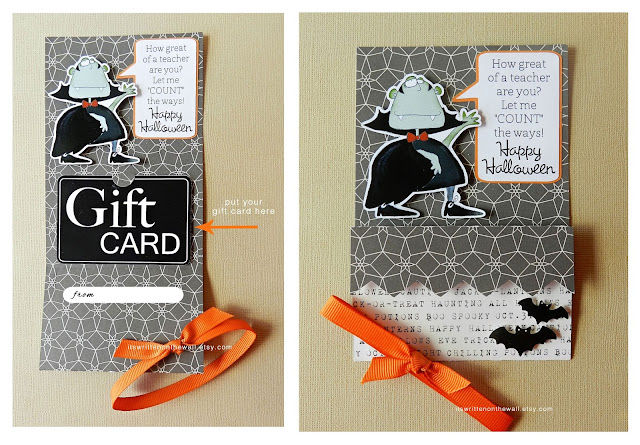 It's Written on the Wall: Fabulous Halloween Teacher Appreciation Gift ...