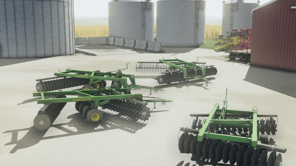 FS19 Series Single Offset Disks v1.0 - FS 19 & 22 USA Mods Collection