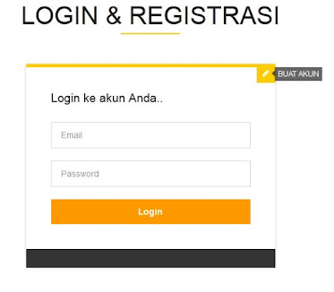 Membuat Form Register Dan Login Yang Menarik Dalam Satu Halaman Pada ...
