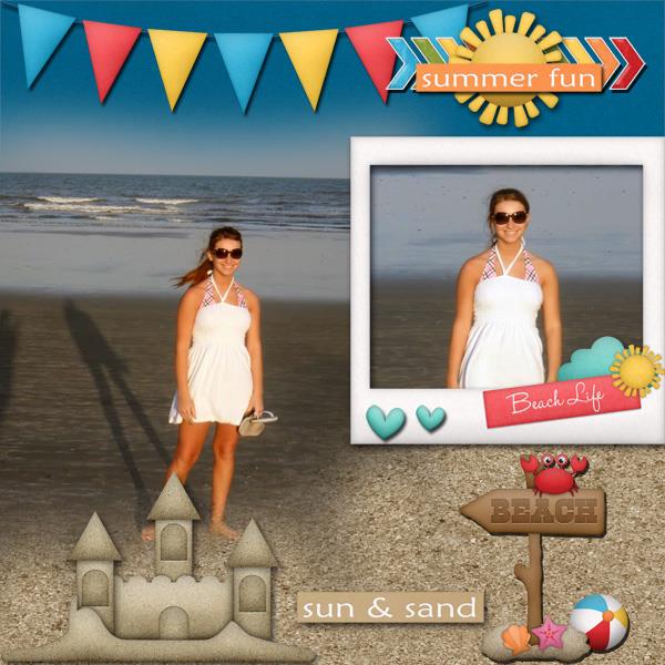 BoomersGirl Designs: "Just Add Water" - Versatile New Digital Kit!