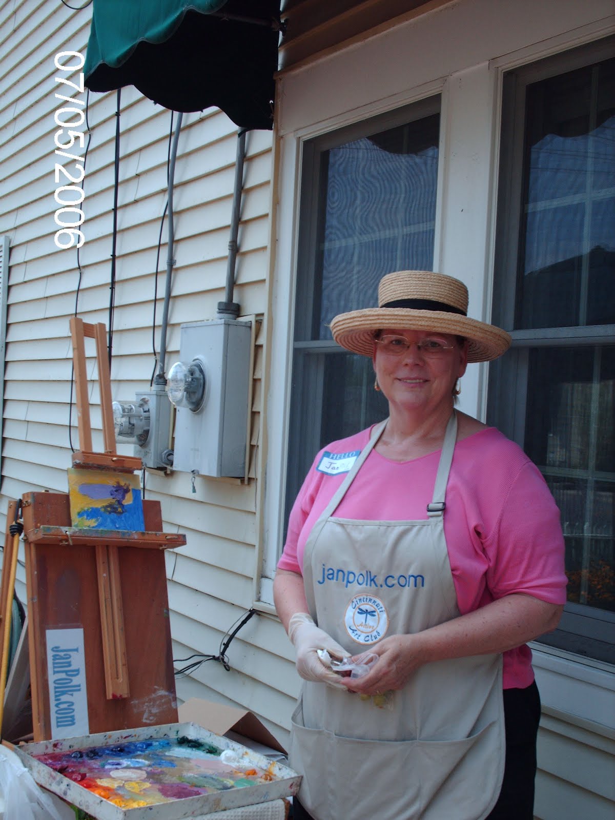 Gadsden Museum of Art: ARTIST PAINTING WITH A PURPOSE