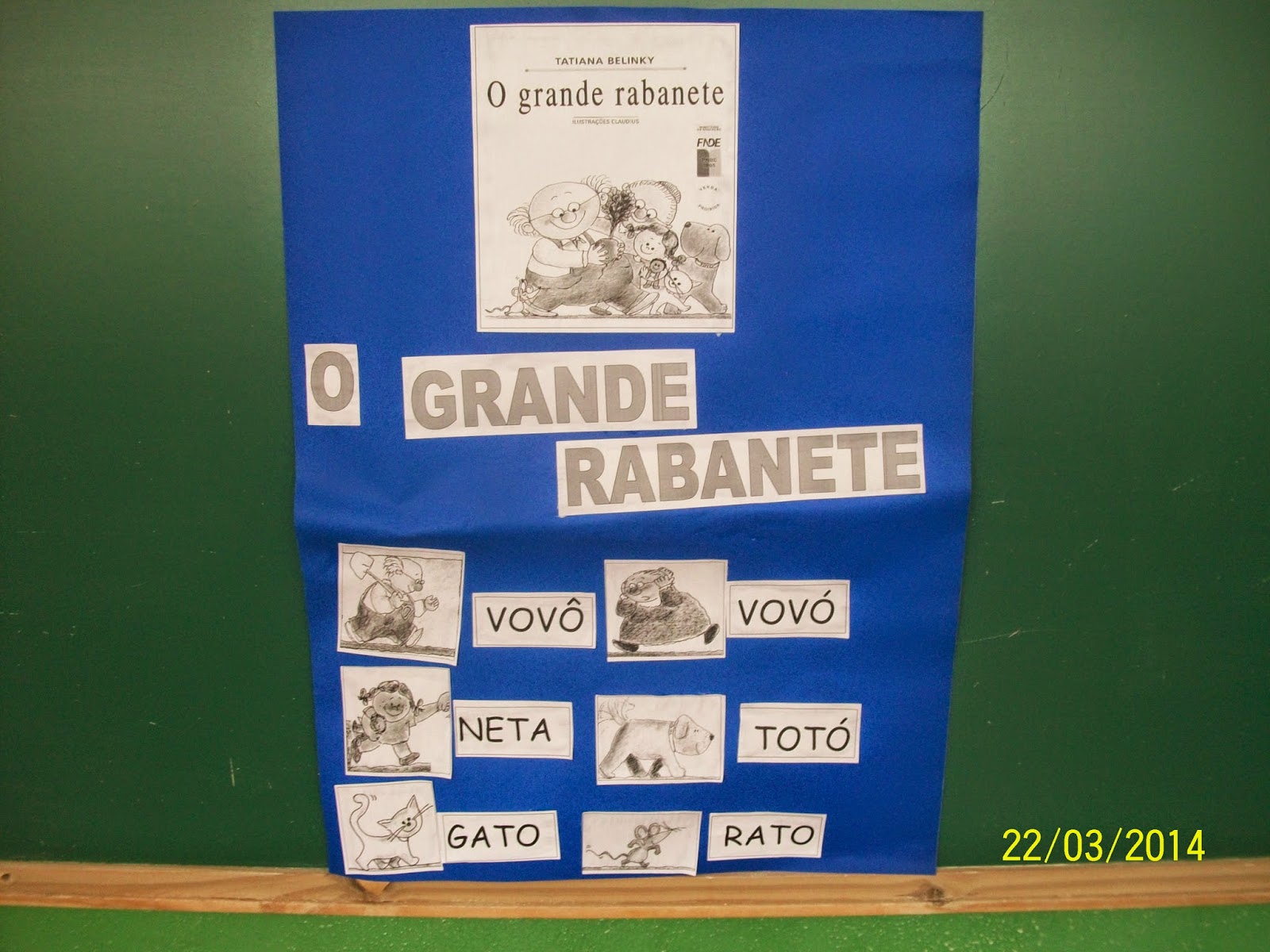 O GRANDE RABANETE ~ Atividades para Colorir