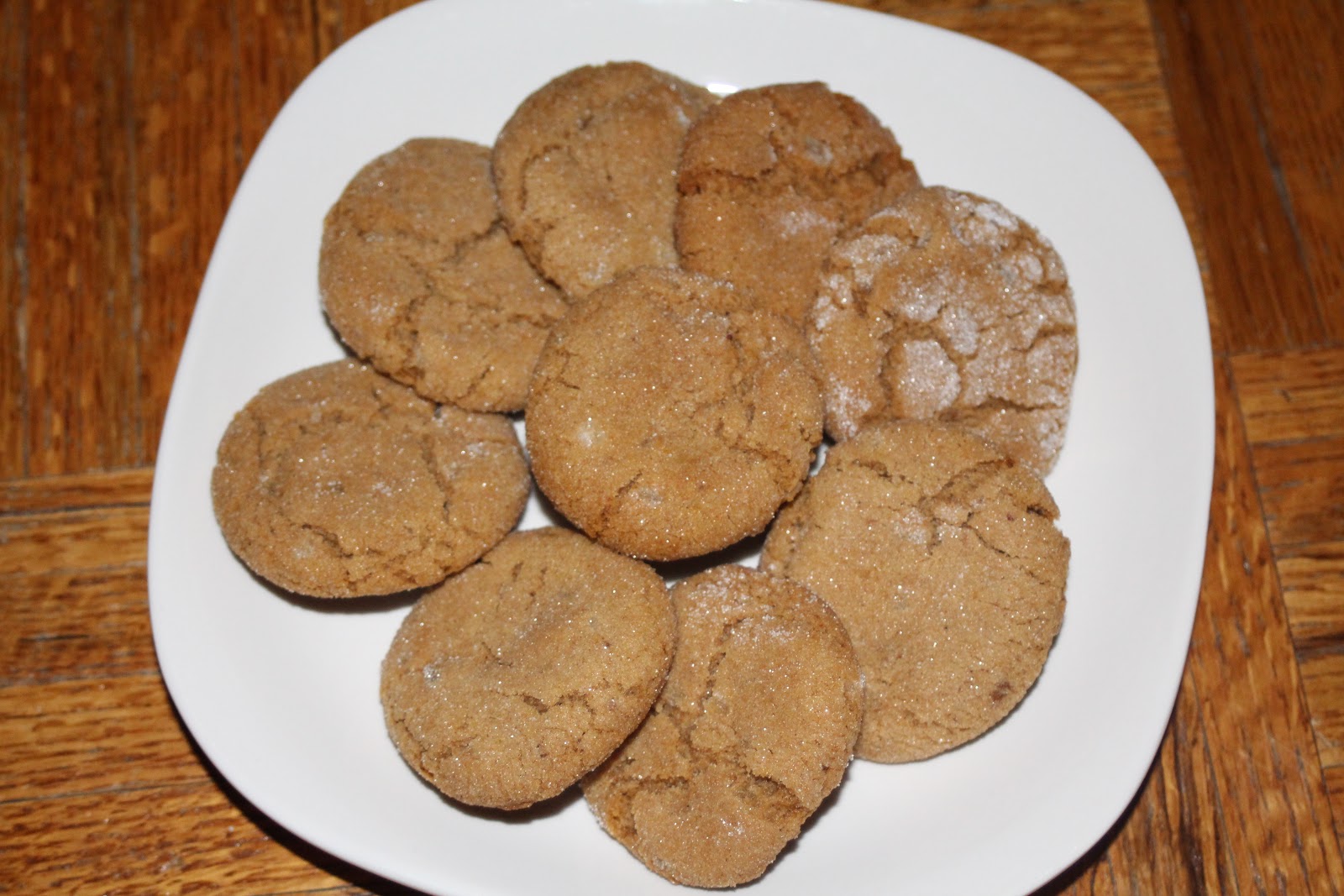 Julie Bakes: Triple ginger cookies