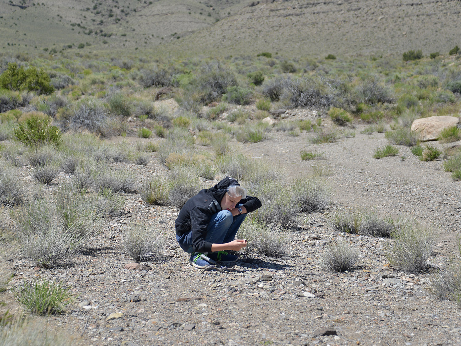 Person Tripping Over A Rock