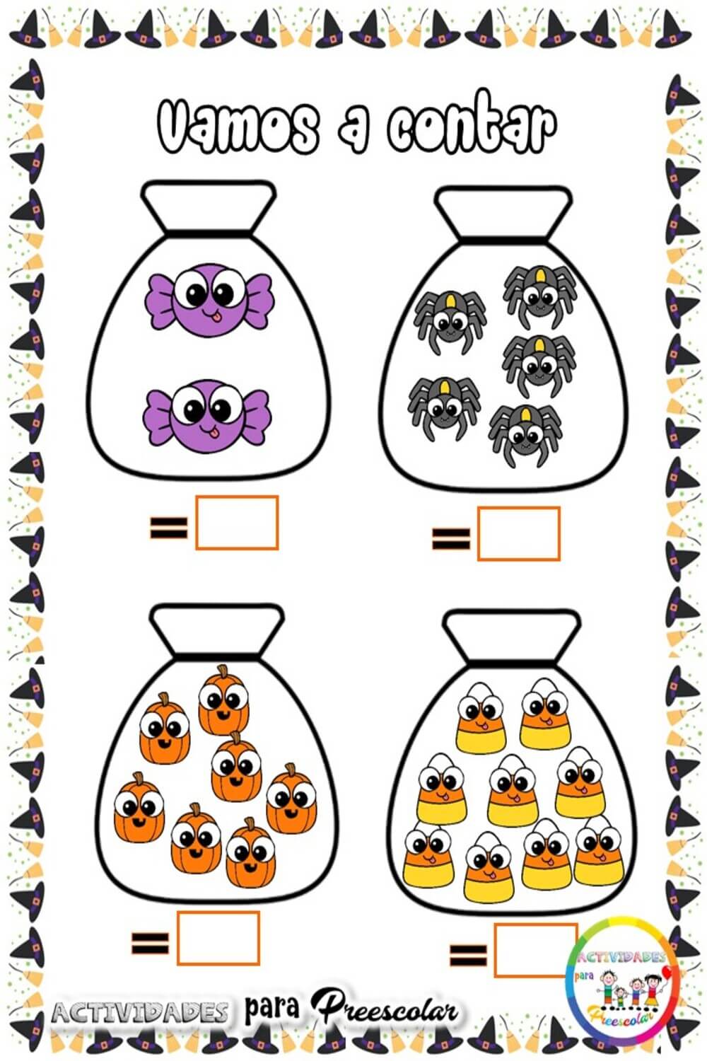 Cuaderno de Fichas para Halloween | Mundo de Rukkia