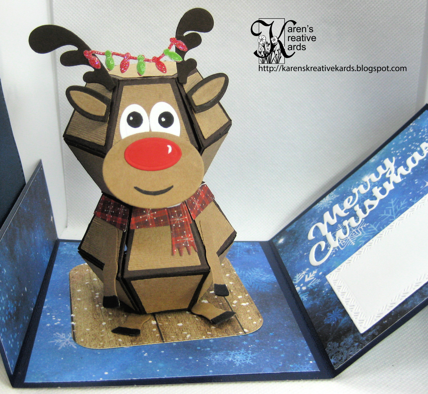 Karen's Kreative Kards: Video - BItty Ball Animals and Winter Holiday ...