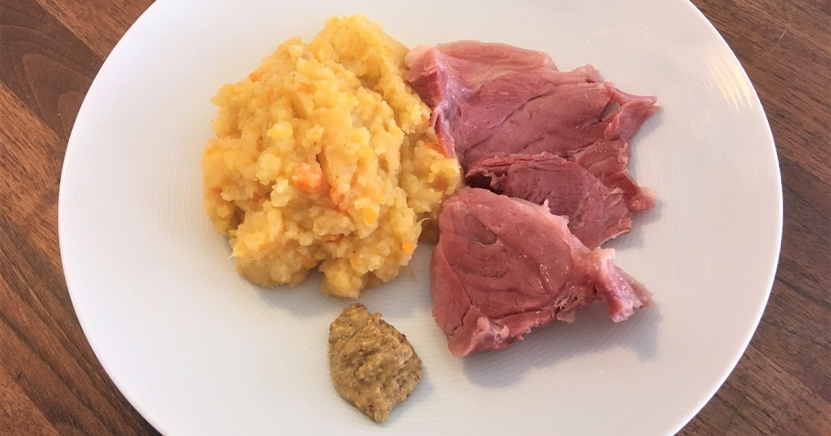 Farmors mat: Rotmos med fläsklägg