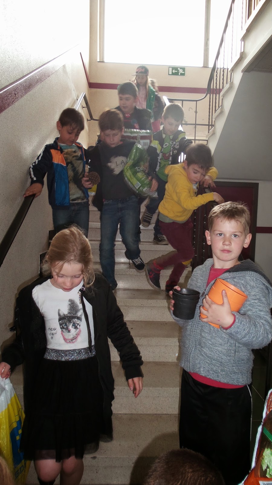 Blog eerste leerjaar: Fier op ons klastuintje!