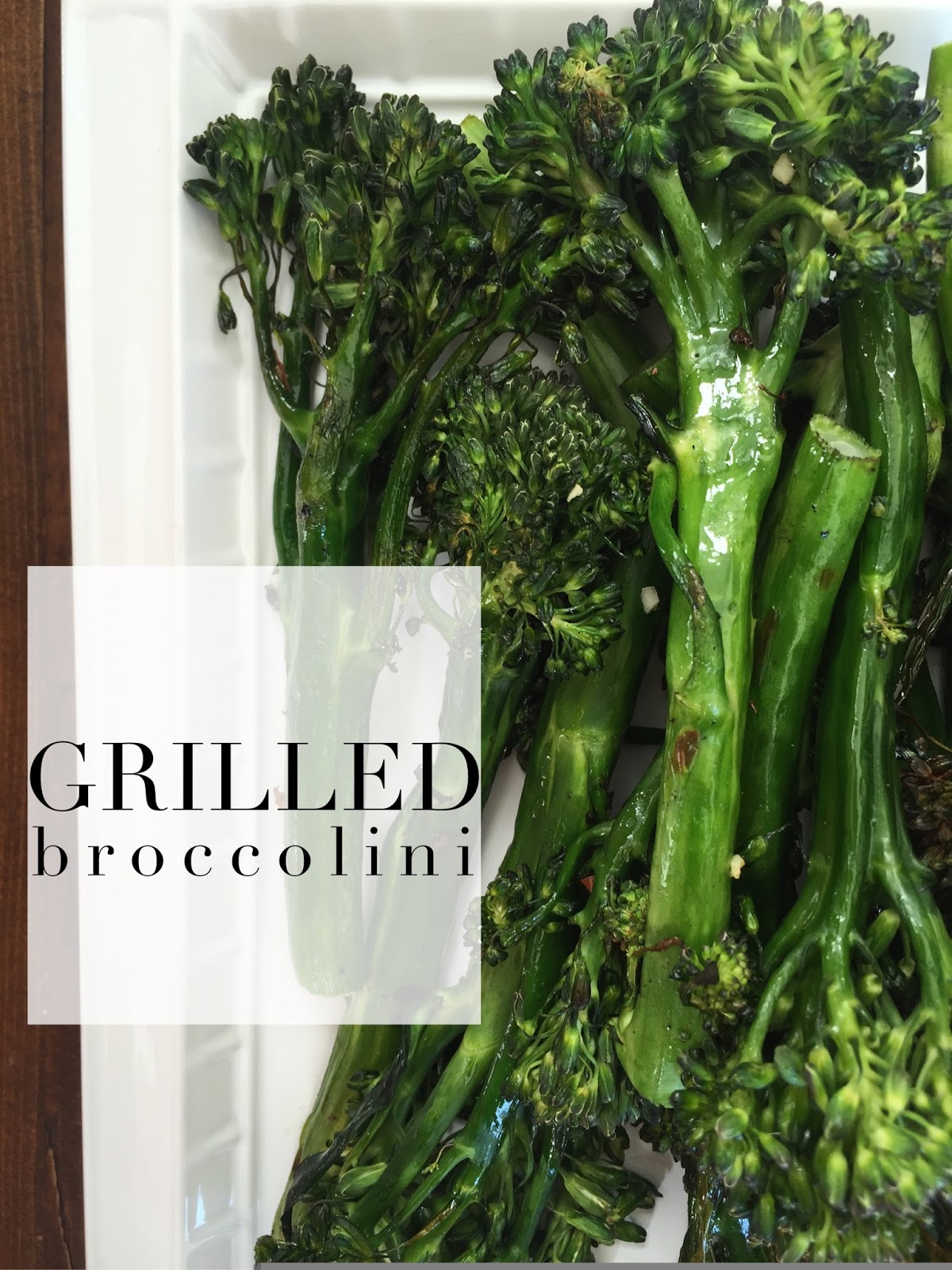 Grilled Broccolini
