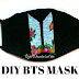 DIY BTS Máscara de Proteção Criativa - Ideias Criativas