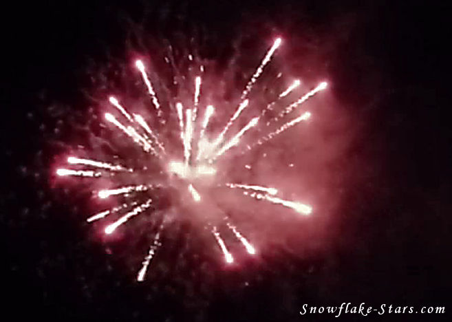 Snowflake-Stars: Fireworks