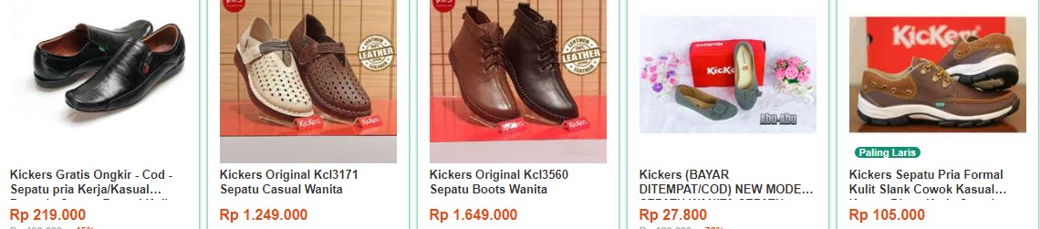 √45+ Harga dan Model Sepatu Kickers Wanita Original Terbaru 2024 ...