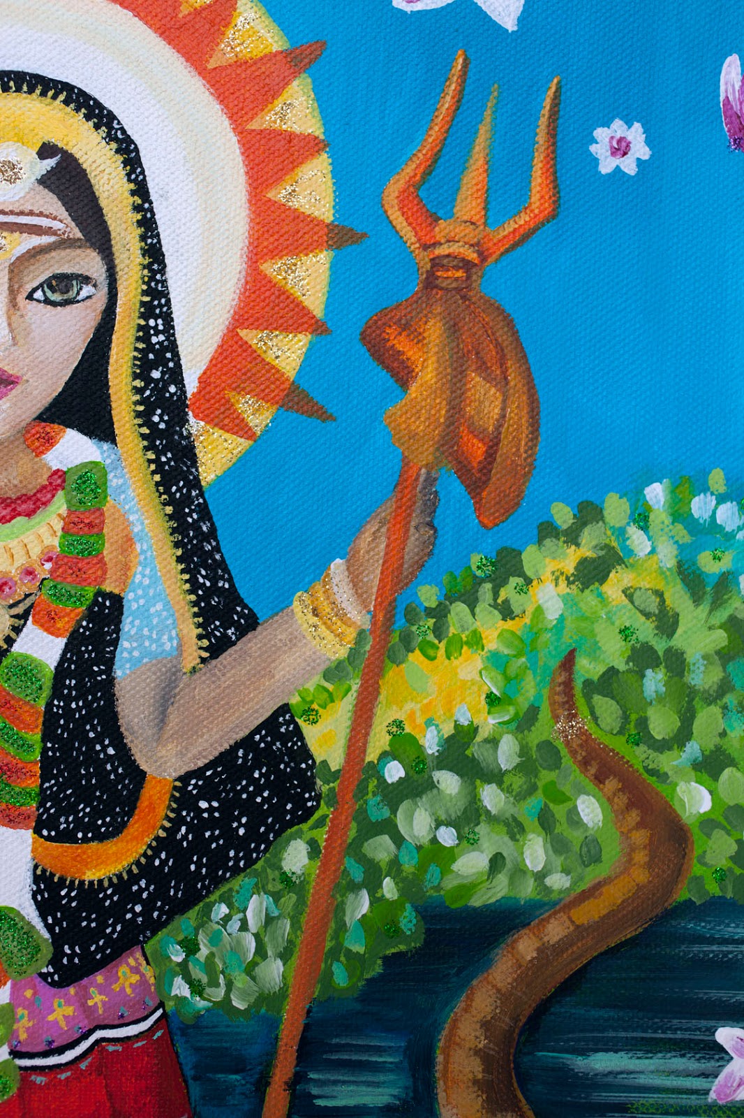 Andy Mermet -Petit Marcheur: PINTURA- SERIE DIOSAS-AKHILANDA- NUEVA ...