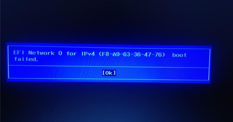 Cerita Maulana Yusuf Efi Network 0 For Ipv4 Boot Failed