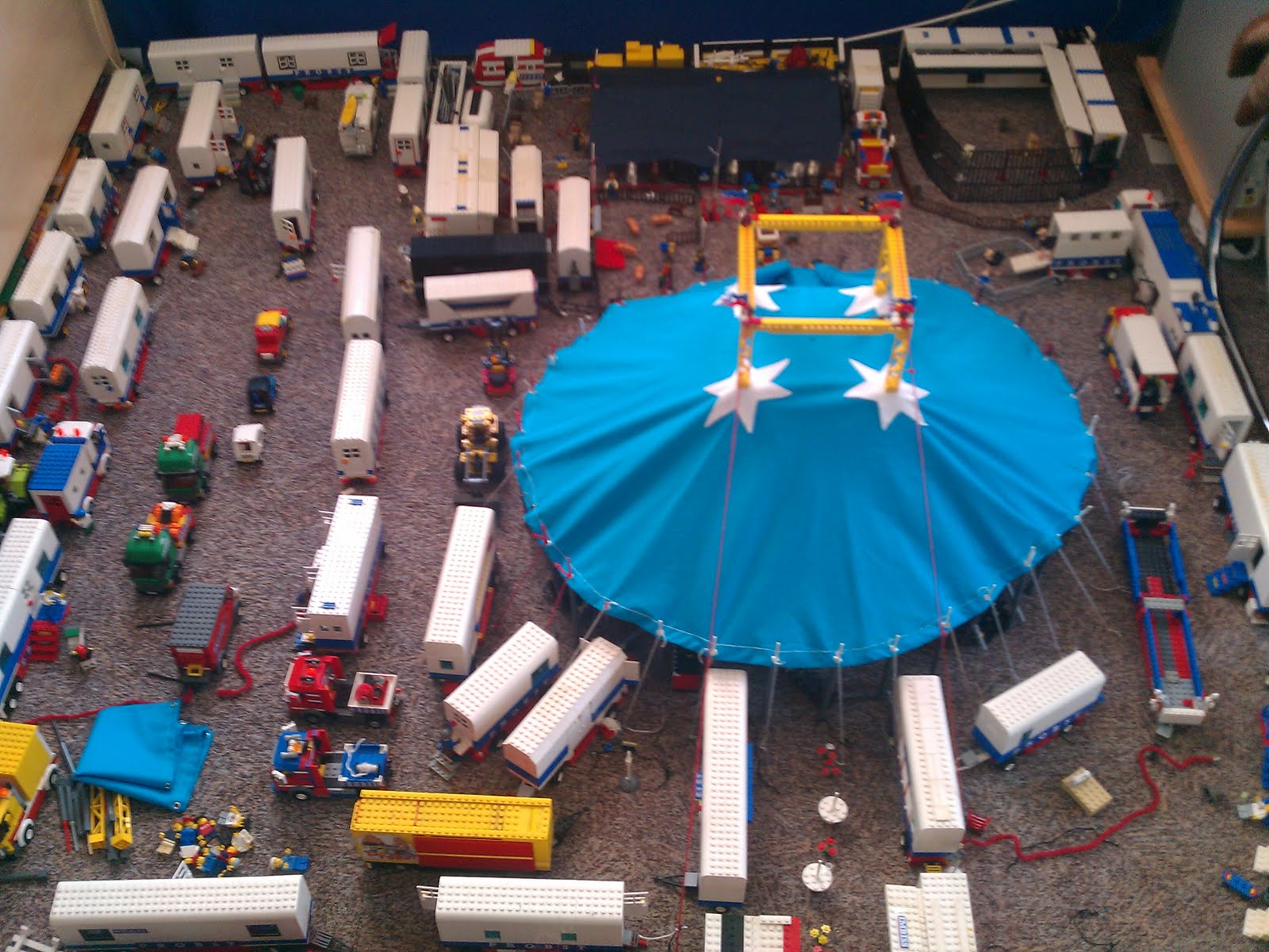 Circusmodellbau: Circus Probst Lego