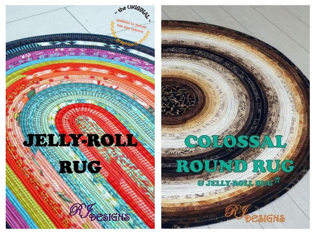 Podunk Pretties Quilting: ~ Jelly Roll Rug Tips