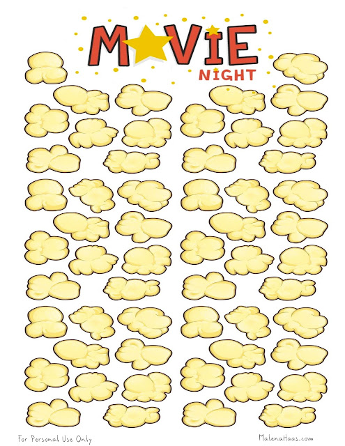 Malena Haas: FREEBIE Friday Movie Tracking Printables for Your Planner