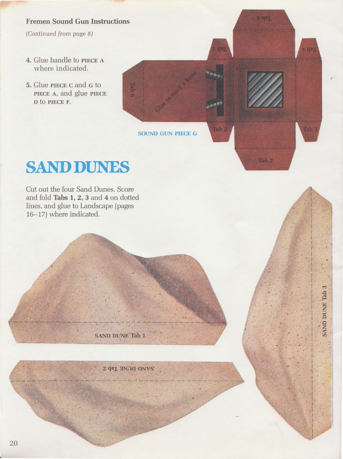 Roebeast's Magical House of Sunshine: Dune Cut-Out Activity Book