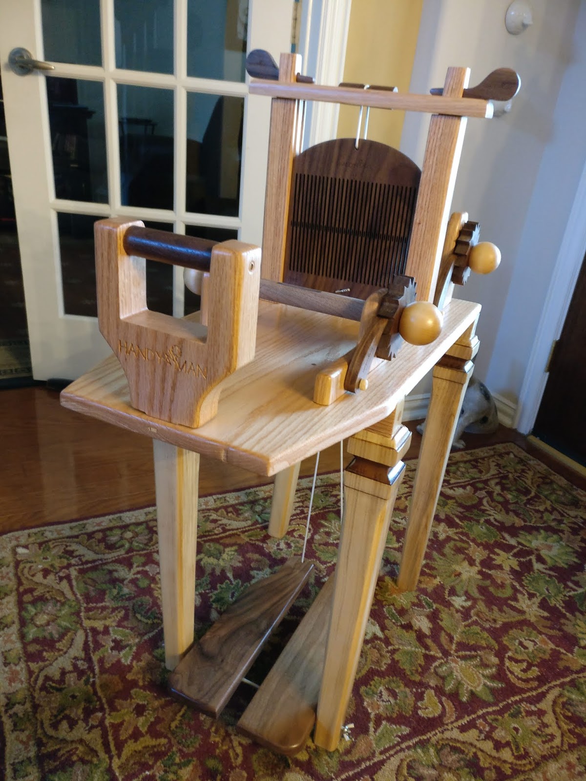 She's just a girl who creates...: Two Treadle Tape Loom Reproduction ...