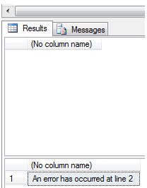 Error Line,Error Severity, Error State, Error Number,Throw , Raise ...
