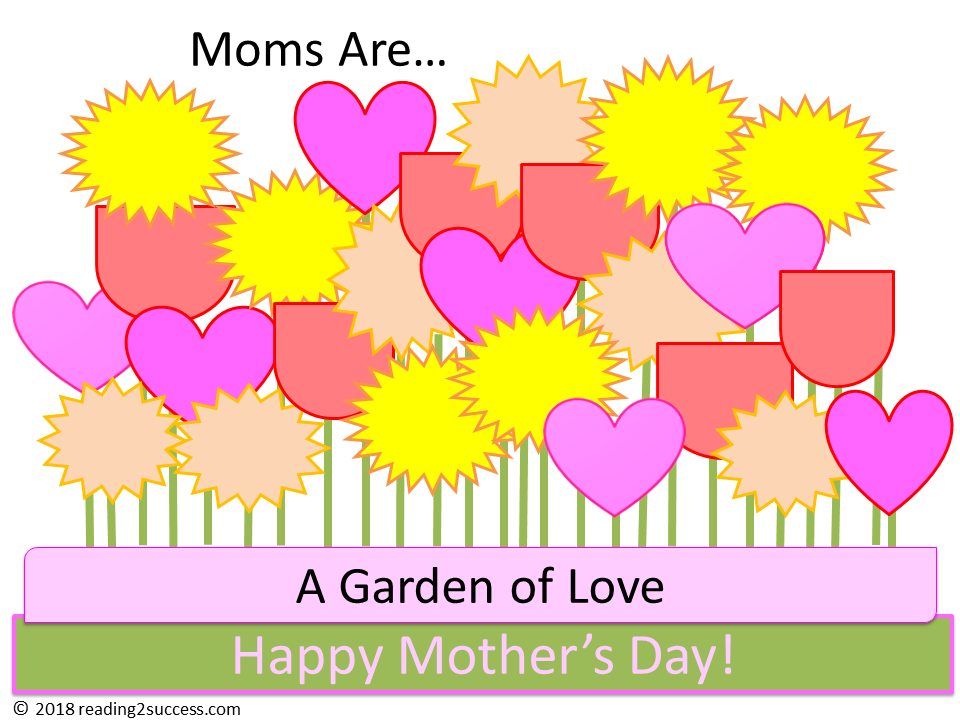 Reading2success: Adjectives that Celebrate Mom