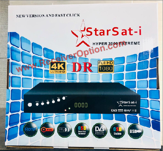 STARSAT-i HYPER 2000 EXTREME 1506TV NEW SOFTWARE WITH ECAST & DIRECT ...