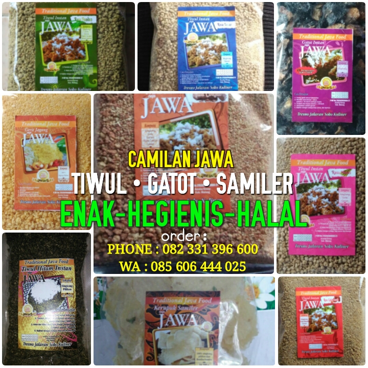 TRADITIONAL JAVA FOOD