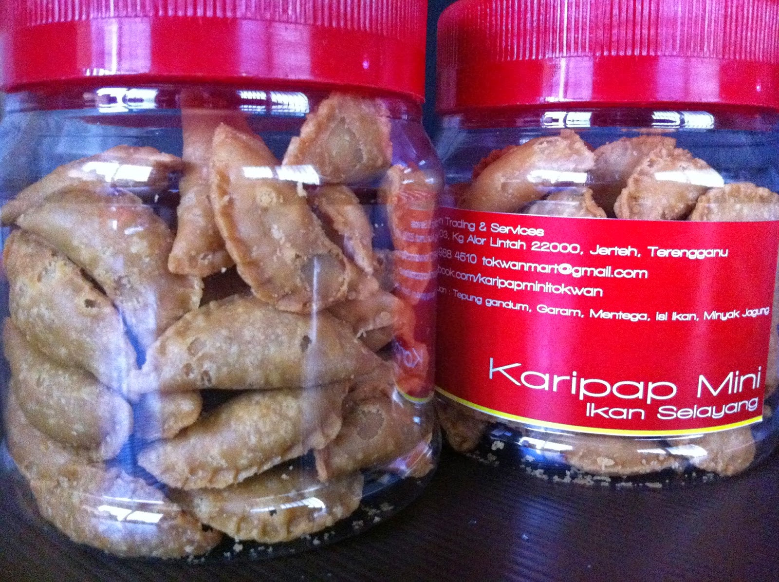 Karipap Mini Tokwan: Karipap Mini Dalam Balang