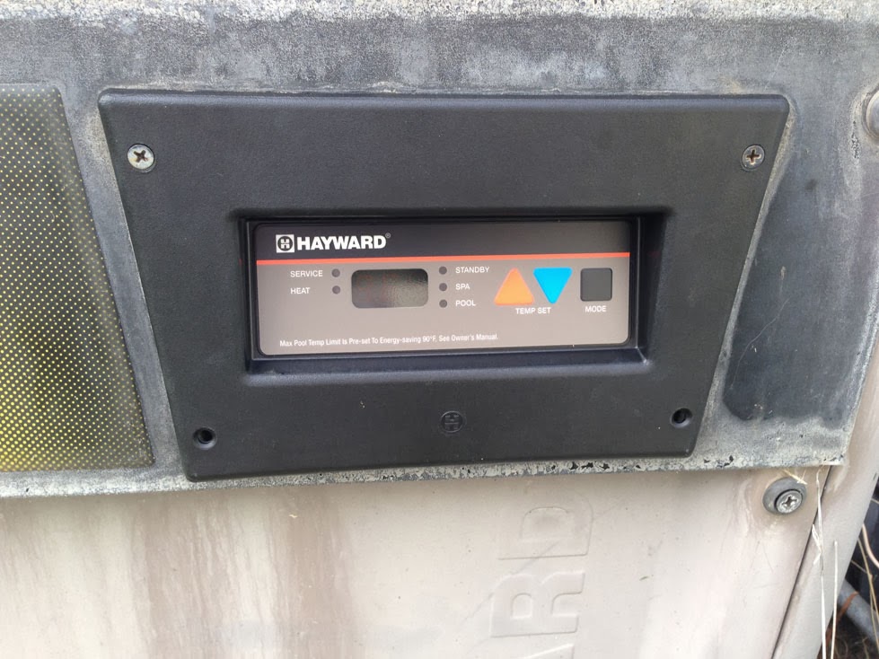 Wine Country Pools And Supplies: Replacing Hayward H-Series Front Panel