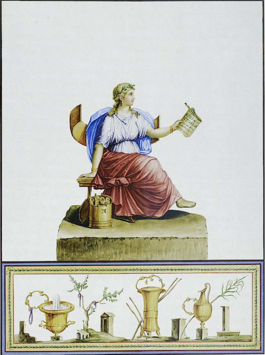 ARTE, SÍMBOLO Y MITO EN LAS CULTURAS DEL MUNDO: Clío, Musa de la Historia