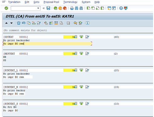 SAP TECH: Translating Data Element Text