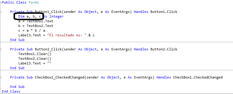 Conceptos basicos de VISUAL BASIC part #2