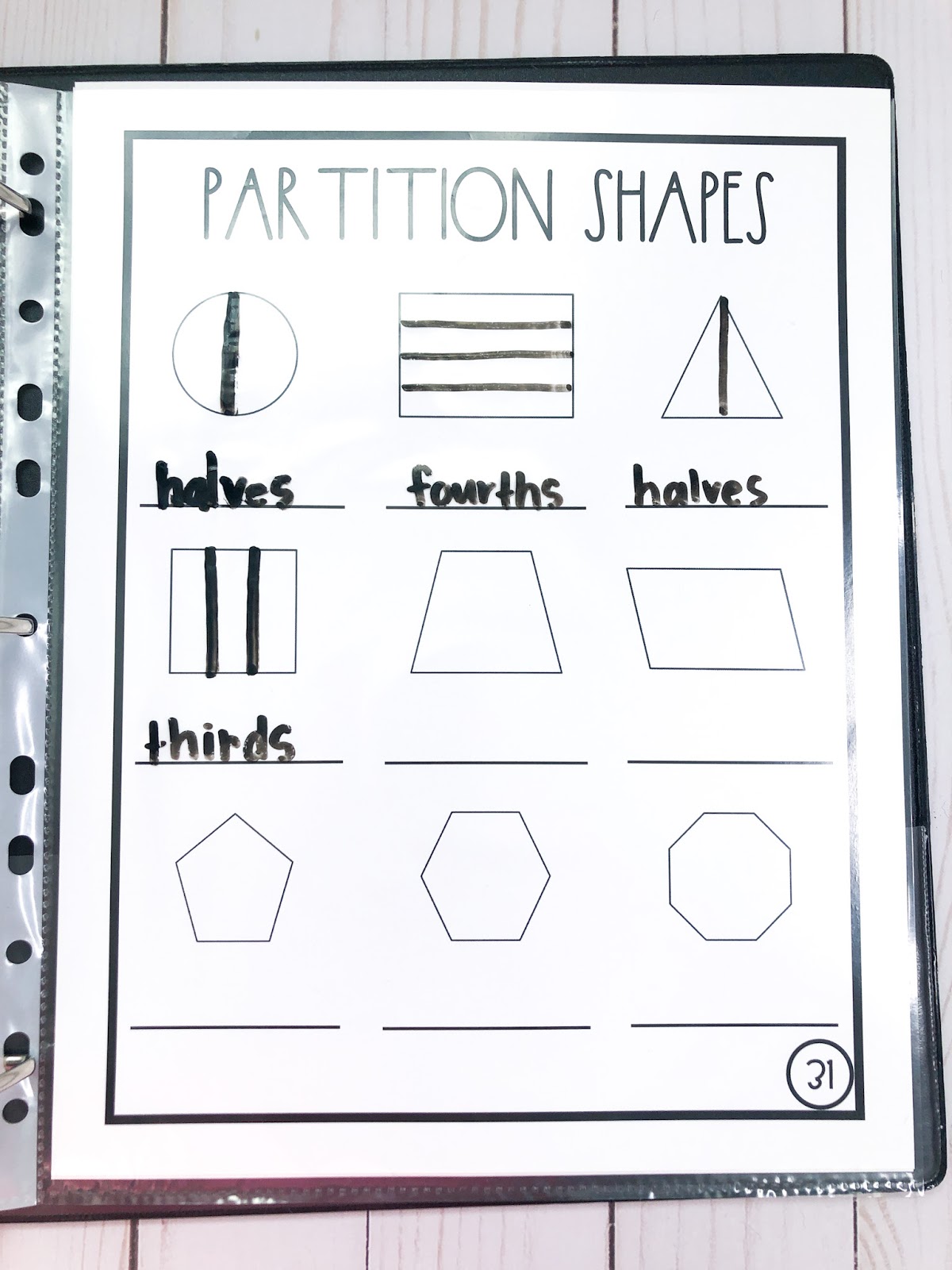Second Grade Guided Math Student Binder | The Lemonade Stand