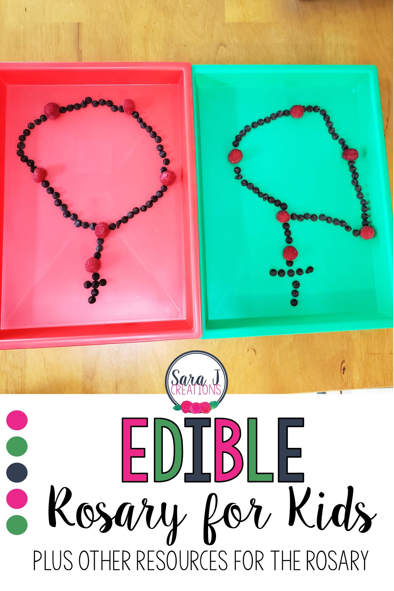 Resources for Teaching Children to Pray the Rosary | Sara J Creations