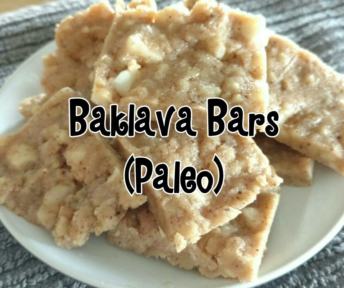 Pers~ a~Natalie: Baklava Bars (paleo)