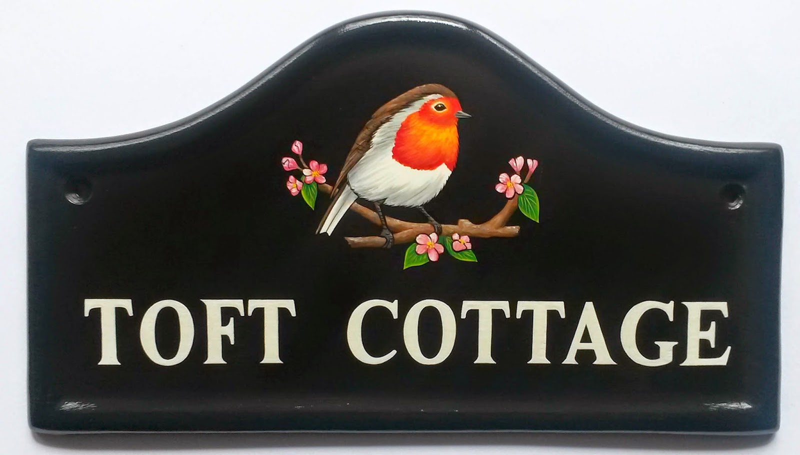 Hand Painted House Signs by Ceramic Art: House Signs, House Number ...