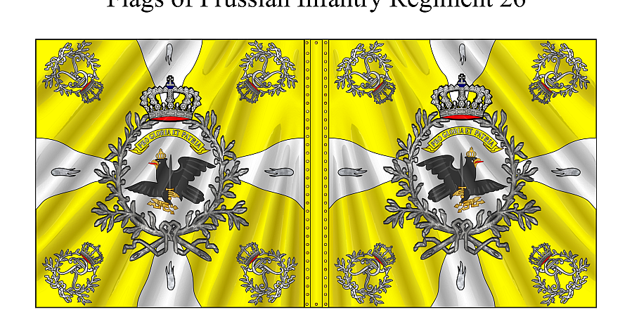 Not By Appointment: Rossbach Prussian Flags Project - Flags of Prussian ...