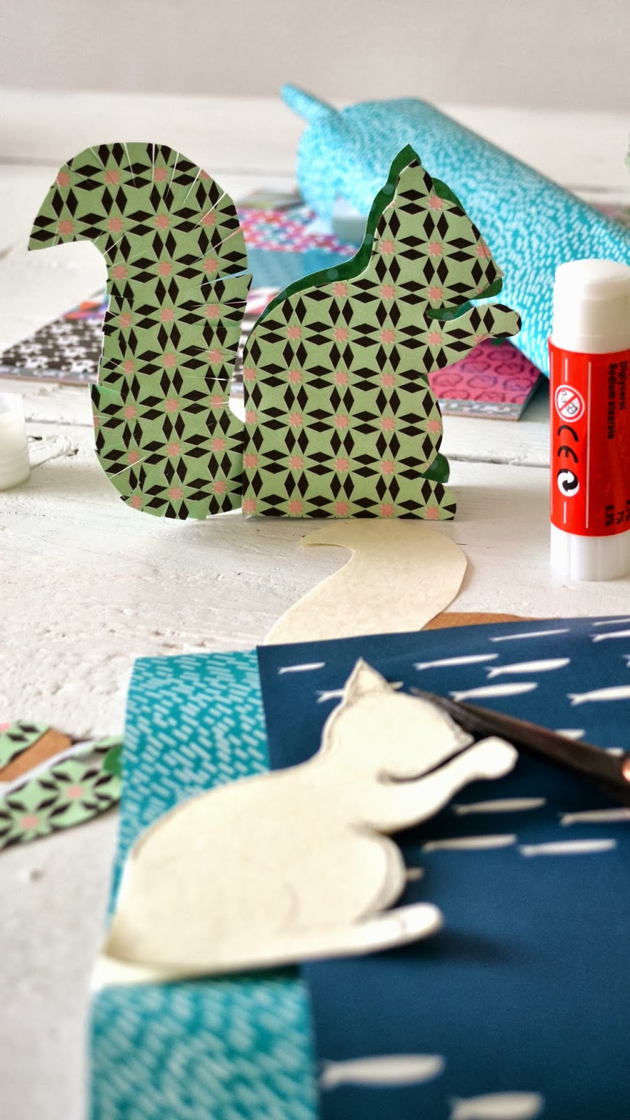 ingthings: Paper squirrel DIY